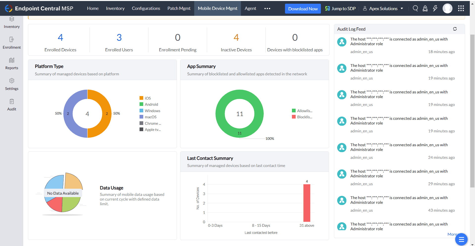 MSP Software for Endpoint Management - ManageEngine Endpoint Central MSP