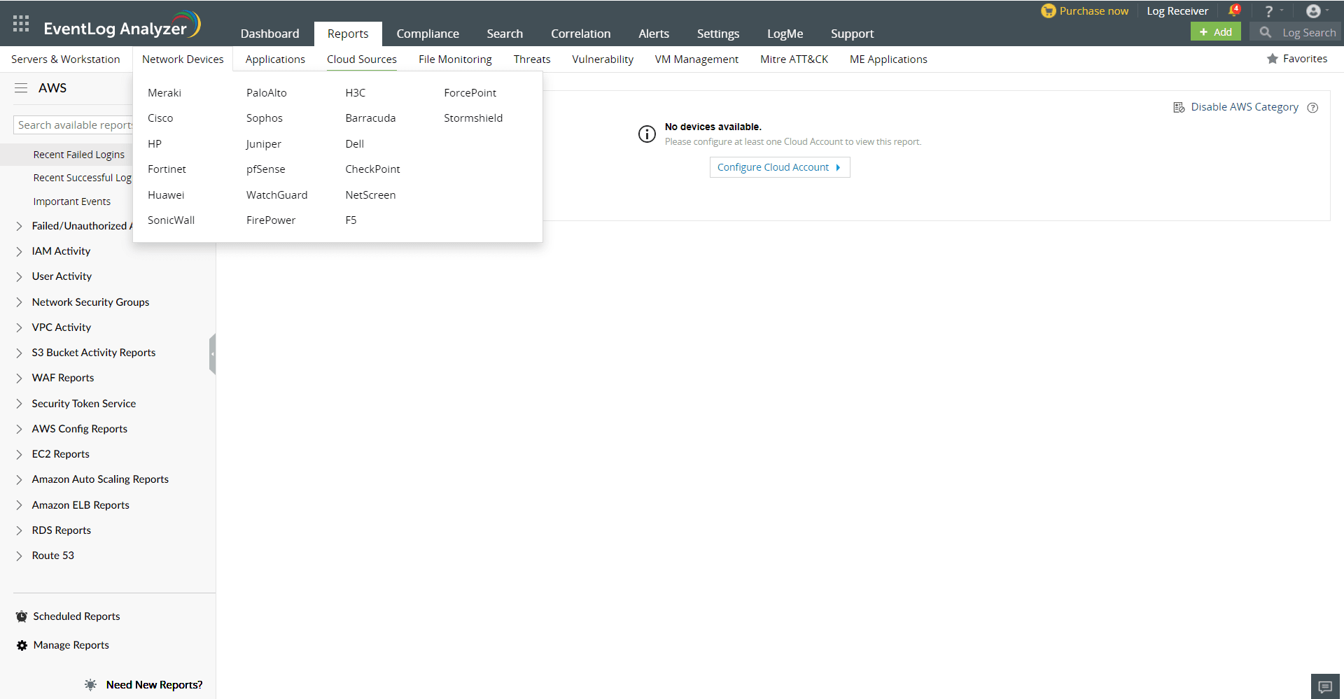 Reports for F5 Devices